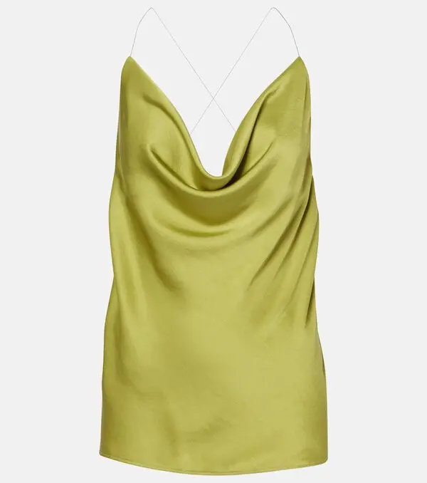 Y/project Satin Top - Green