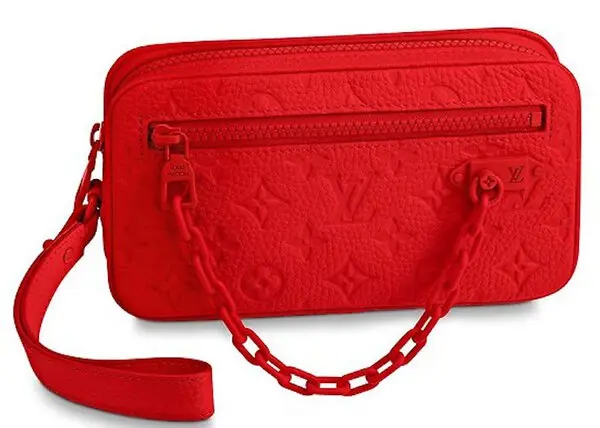 LOUIS VUITTON Pochette Volga Monogram - Red