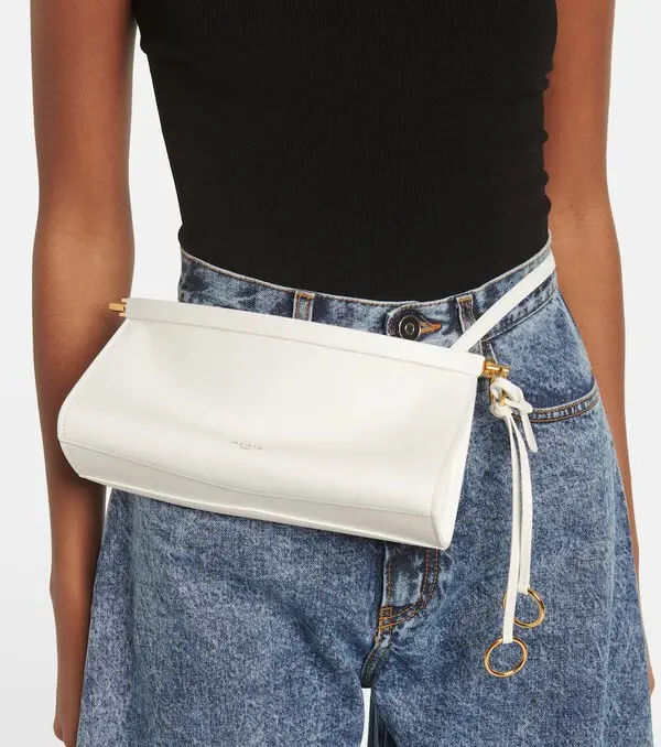 Alaïa Le Click East West Small Bag - White