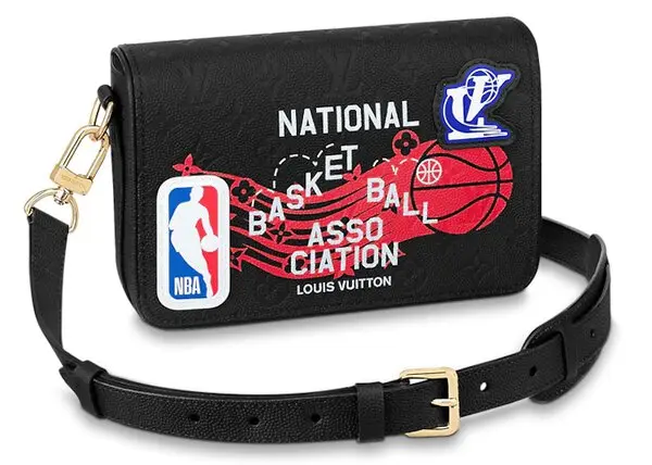LOUIS VUITTON X Nba Studio Messenger - Black