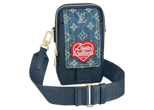 LOUIS VUITTON X Nigo Flap Double Phone Pouch Monogram
