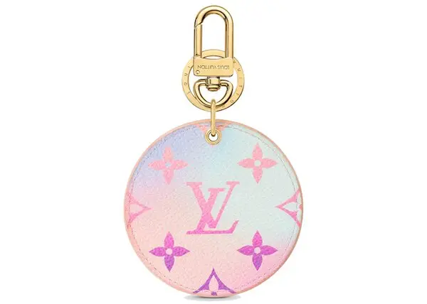LOUIS VUITTON Illustre Bag Charm And Key Holder - Sunrise Pastel