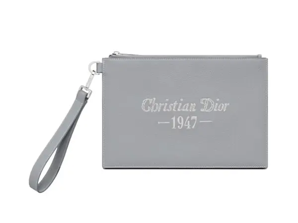 Dior By Birkenstock 1947 Signature A5 Pouch - Dior Gray