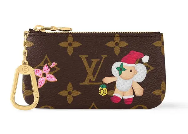 LOUIS VUITTON Key Pouch - Monogram/candy Red