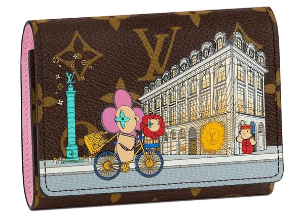LOUIS VUITTON Victorine Wallet Vivienne Holiday - Monogram Canvas/pink