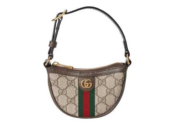 Gucci Ophidia Gg Mini Bag - Beige/ebony/web