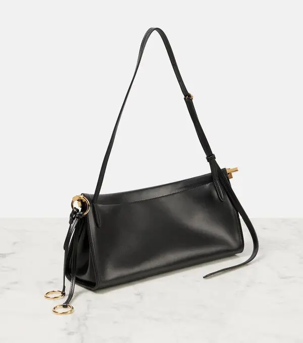 Alaïa Le Click East West Medium Shoulder Bag - Black
