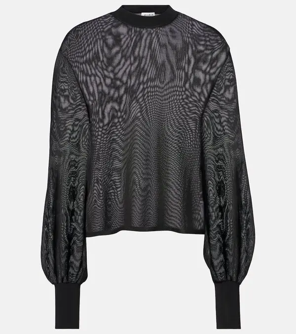 Alaïa Long Sleeve Sweater