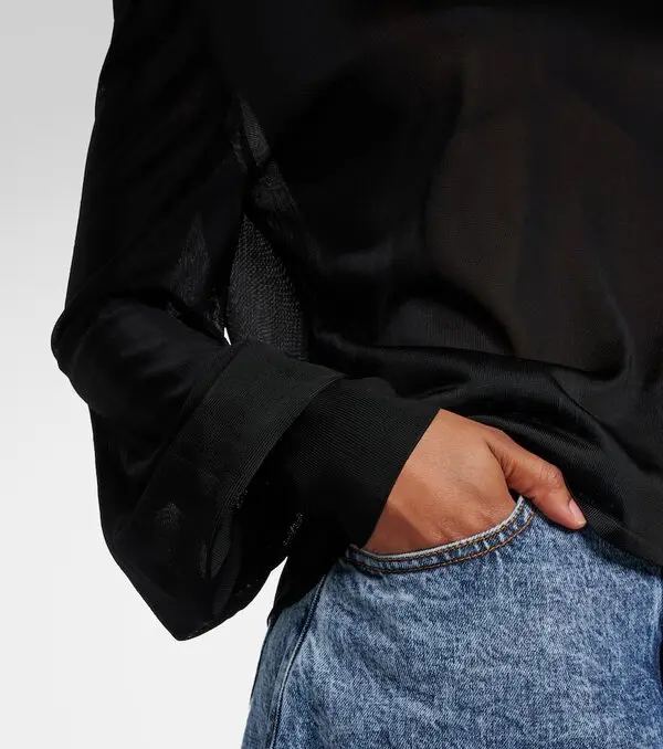 Alaïa Long Sleeve Sweater
