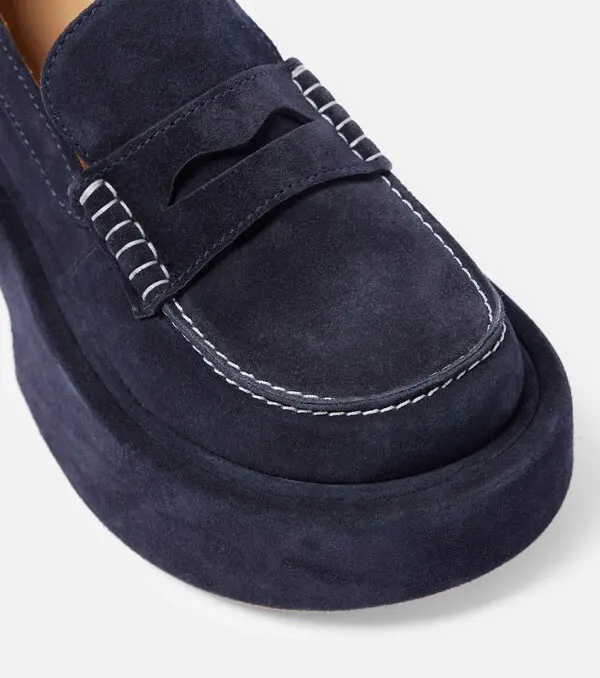 JW Anderson Suede Platform Loafers