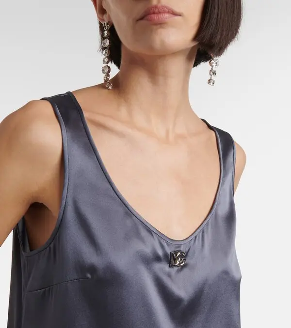 Dolce & Gabbana Silk-blend Top