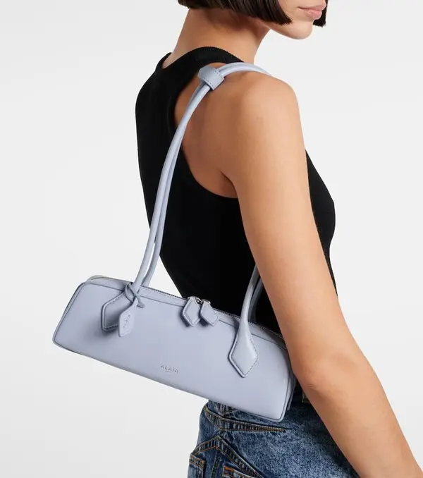 Alaïa Le Teckel Small Leather Shoulder Bag