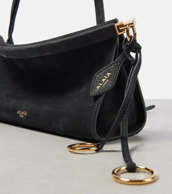 Alaïa Le Click East West Small Shoulder Bag - Black
