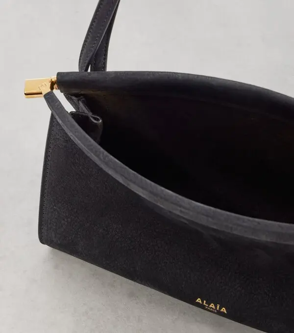 Alaïa Le Click East West Small Shoulder Bag - Black