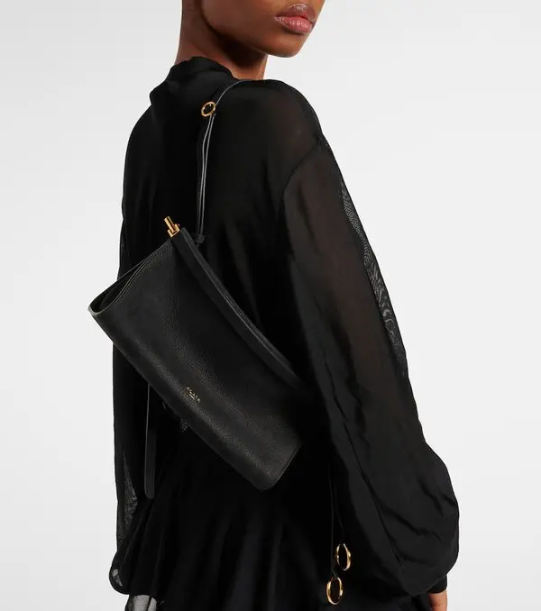 Alaïa Le Click East West Small Shoulder Bag - Black