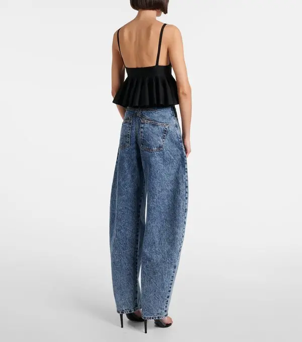 Alaïa Godet Bra Top