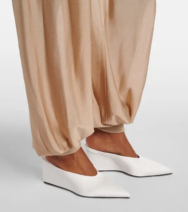 Alaïa Knitted Wide-leg Pants