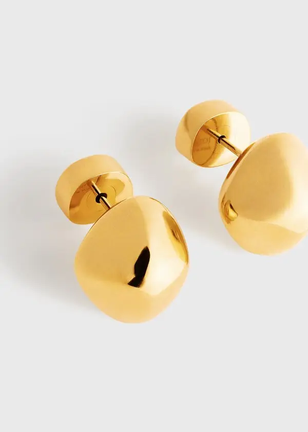 TOTEME Pebble Stud Earrings