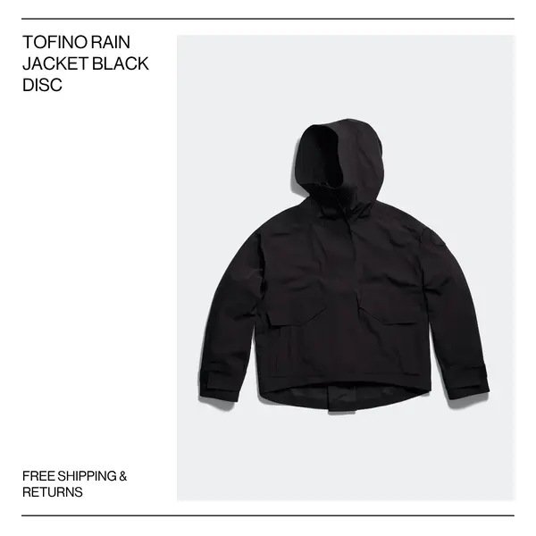 Canada Goose Tofino Rain Jacket - Black