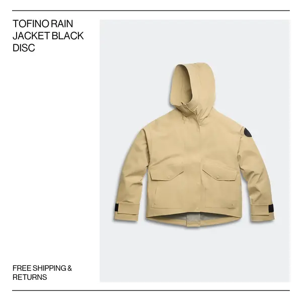 Canada Goose Tofino Rain Jacket - Timber Sand