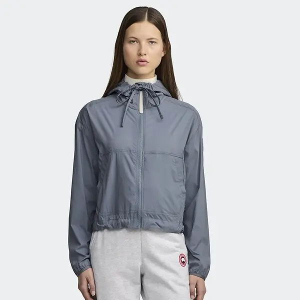 Canada Goose Lightweight Cropped Wind Jacket - Light Ozone Blue