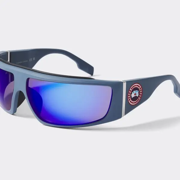 Canada Goose Summit Sunglasses - Matte Blue/mirror Blue