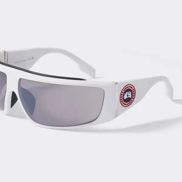 Canada Goose Summit Sunglasses - Matte White/smoke