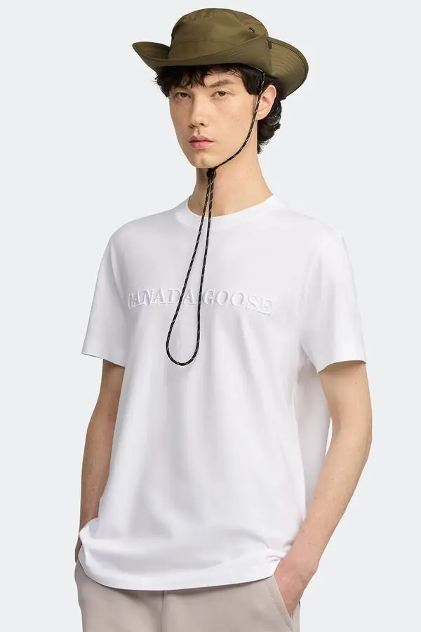 Canada Goose Emersen Embroidered T-shirt - White