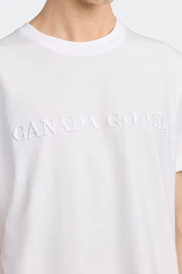 Canada Goose Emersen Embroidered T-shirt - White