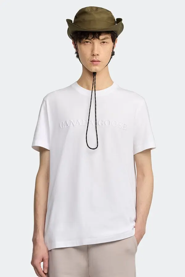 Canada Goose Emersen Embroidered T-shirt - White