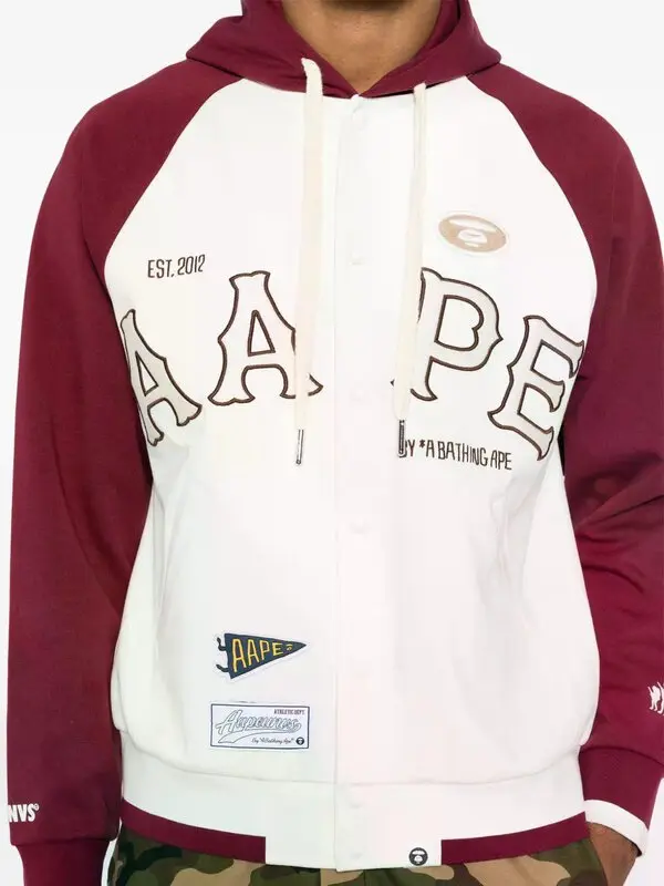 AAPE BY *A BATHING APE® Patched Hooded Jacket