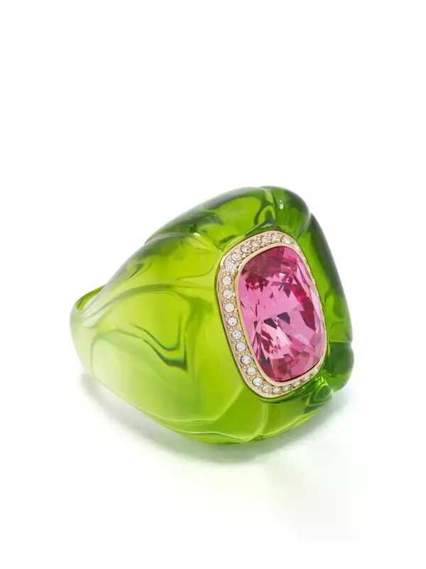 SWAROVSKI Dulcis Cocktail Ring - Green