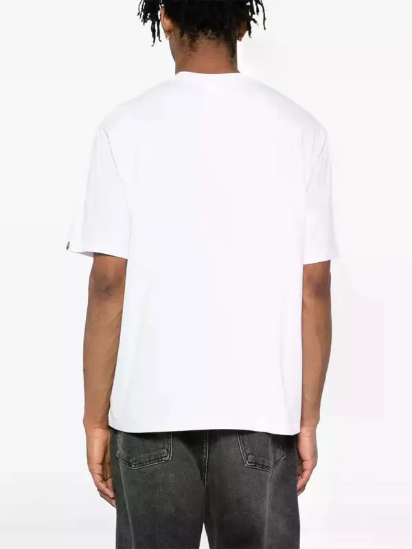A BATHING APE Printed T-shirt - White