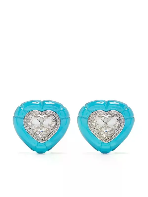 SWAROVSKI Dulcis Clip Earrings - Blue
