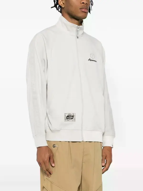 AAPE BY *A BATHING APE® Aapenow Moonface-logo Track Jacket