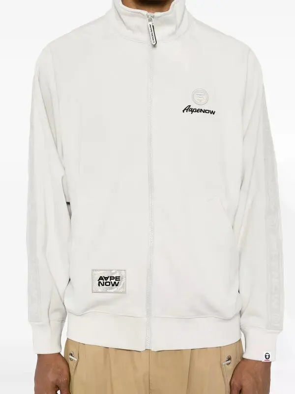 AAPE BY *A BATHING APE® Aapenow Moonface-logo Track Jacket