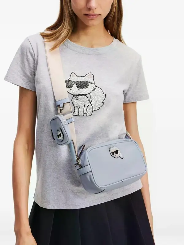 Karl Lagerfeld Ikon Cross Body Bag - Blue