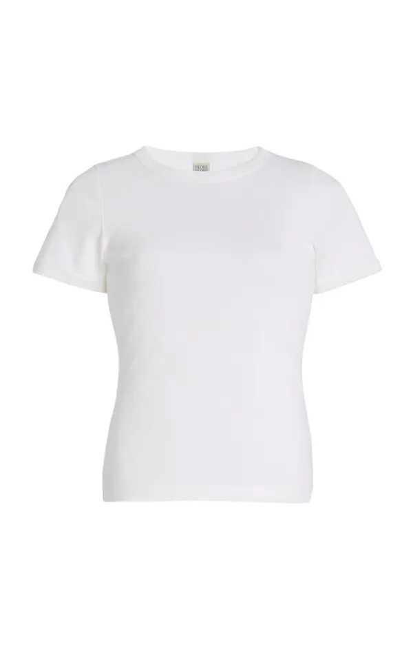 FLORE FLORE Car Organic Cotton Tee - White