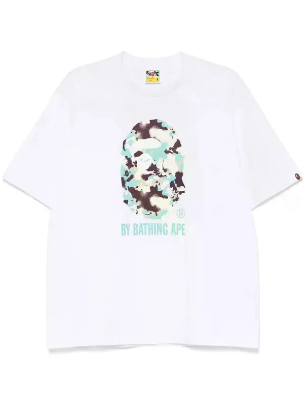 A BATHING APE Printed T-shirt - White