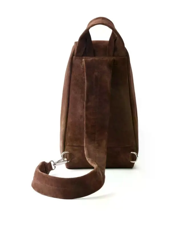 Prada Suede Backpack - Brown | Editorialist