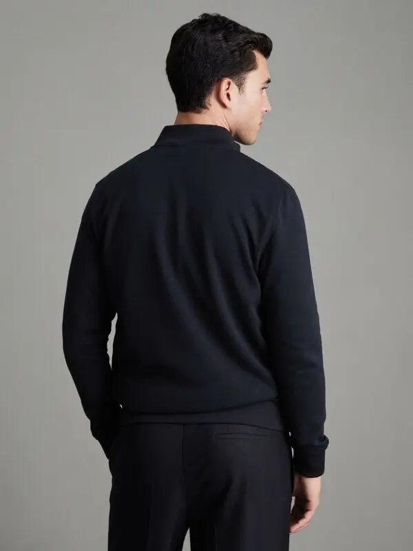 REISS Flintoff Hybrid Zip-through Jacket