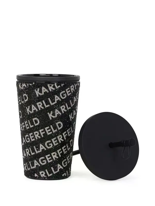 Karl Lagerfeld Rhinestone To Go Cup