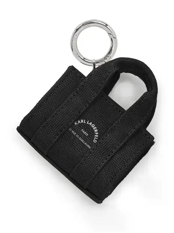 Karl Lagerfeld Rue St-guillaume Keychain - Black