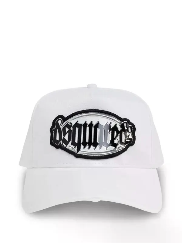 Dsquared2 Logo-patch Cap - White