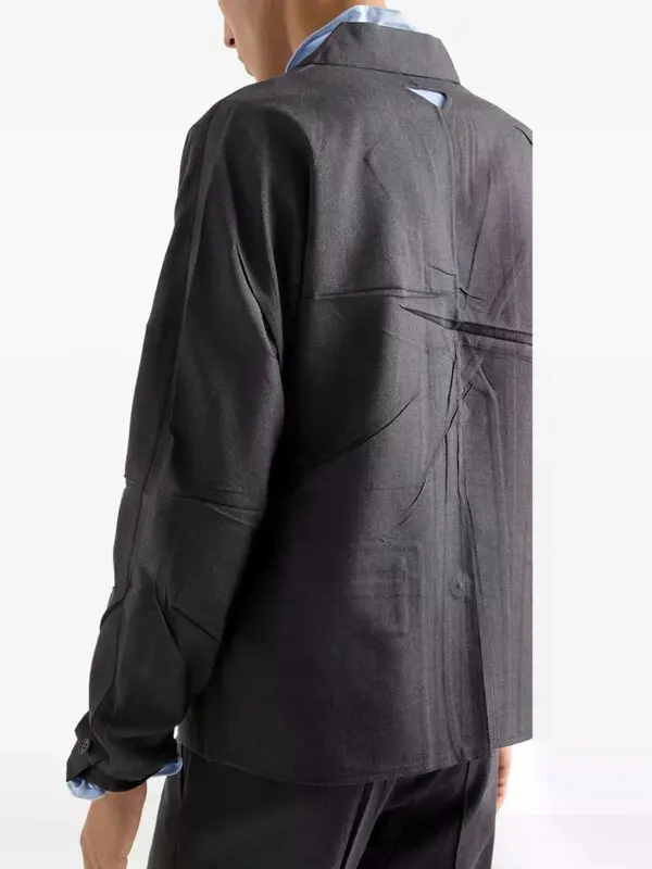 Prada Single-breasted Jacket - Grey