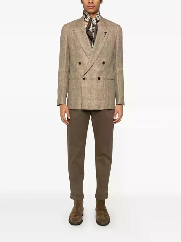 LARDINI Checked Blazer
