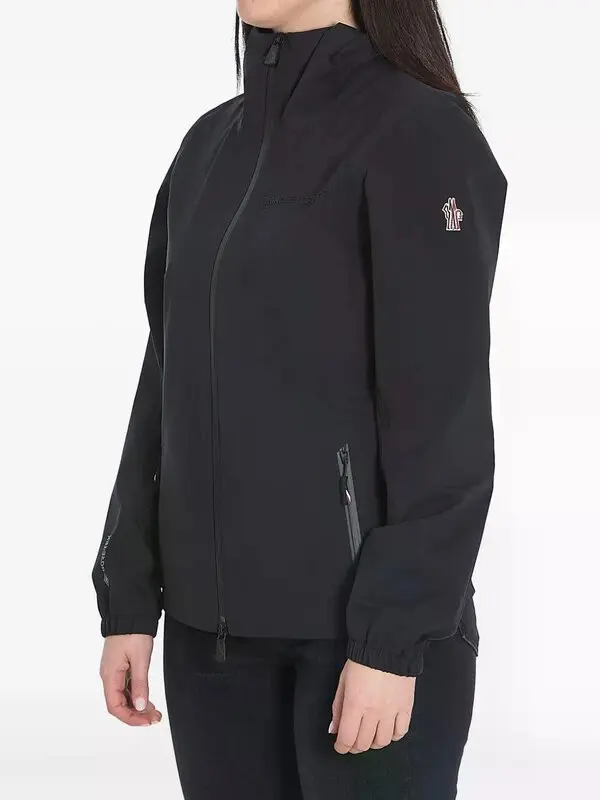 Moncler Valles Zip-up Jacket - Black