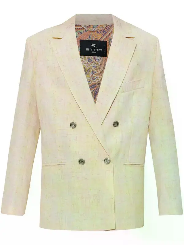 Etro Double-breasted Blazer
