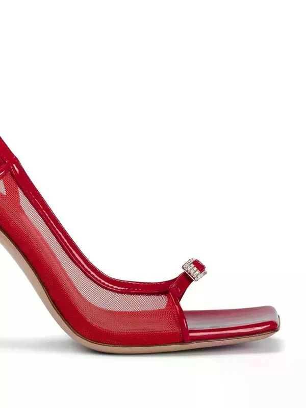 LE SILLA 100mm Vittoria Pumps - Red