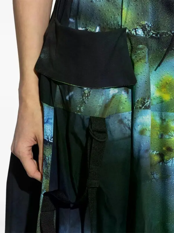 Y3 Printed Maxi Skirt